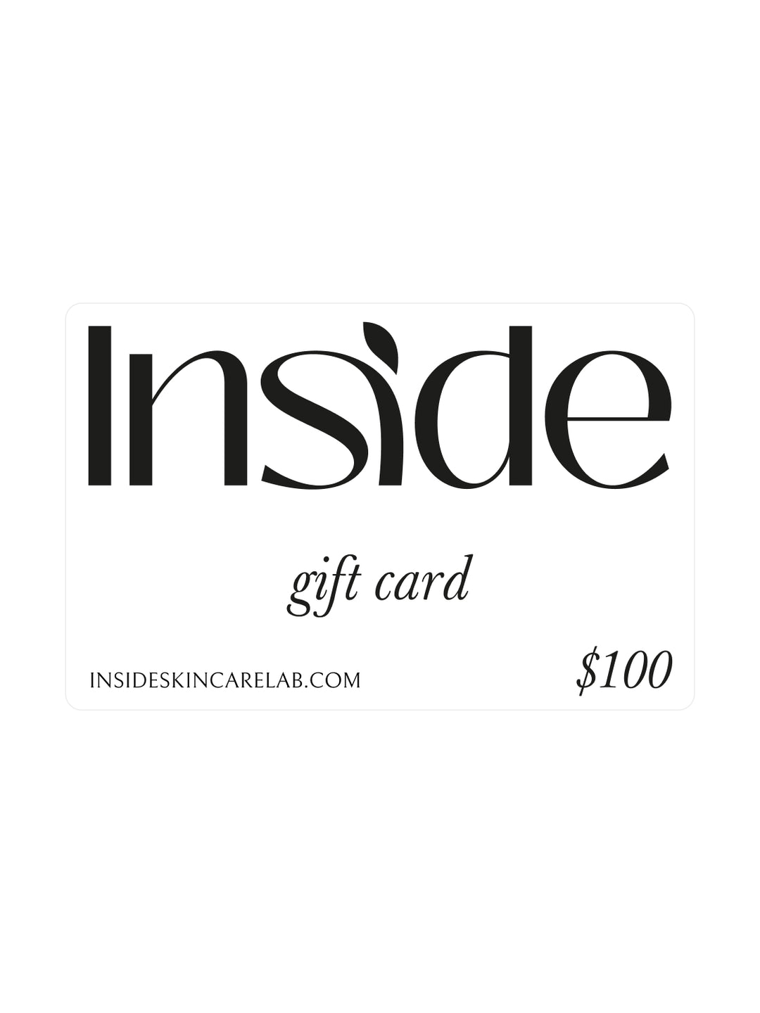 Gift Card – Inside Skincare
